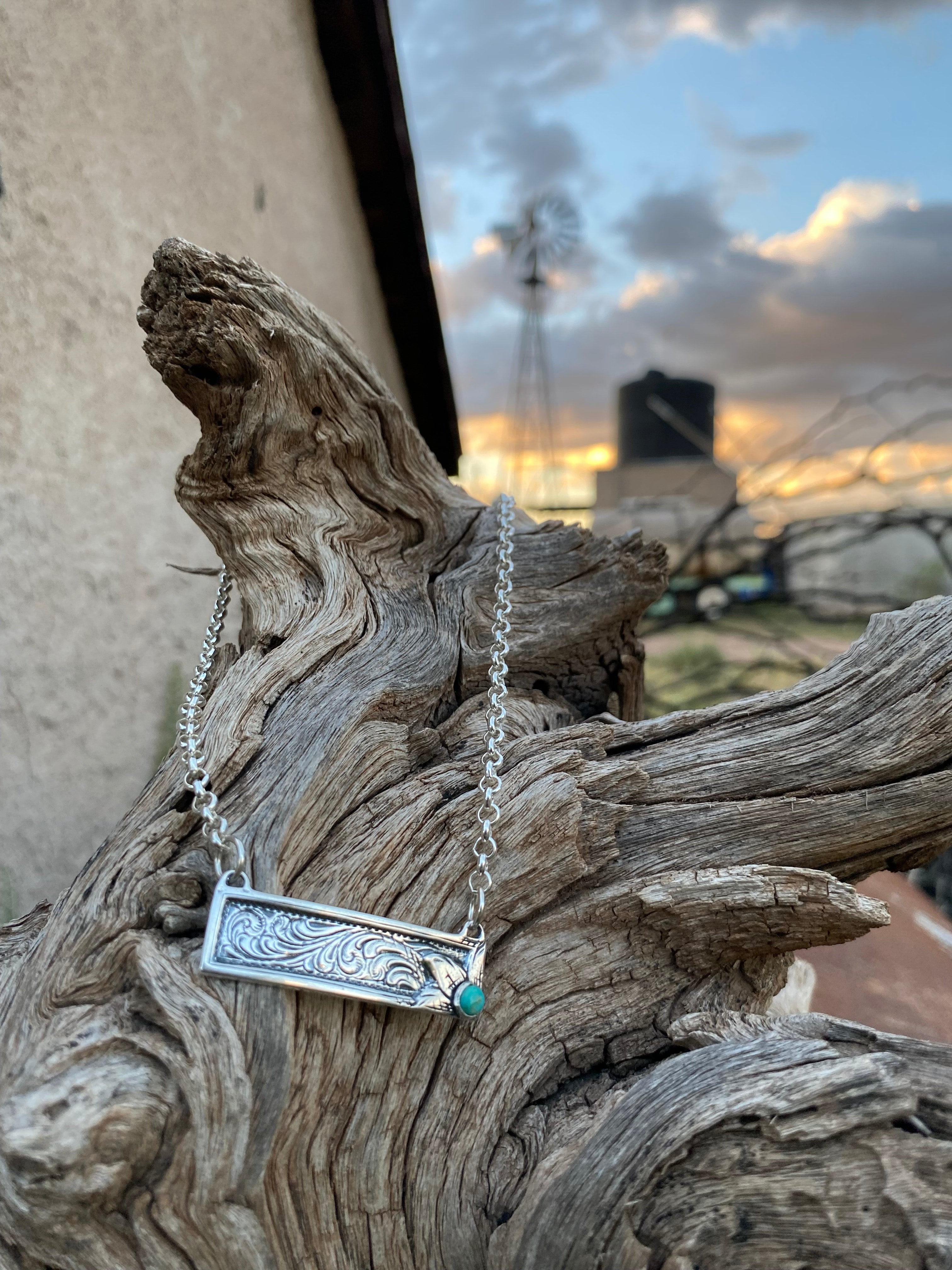 Raise The Bar Necklace | Ranch Road Silver By Beau Compton
