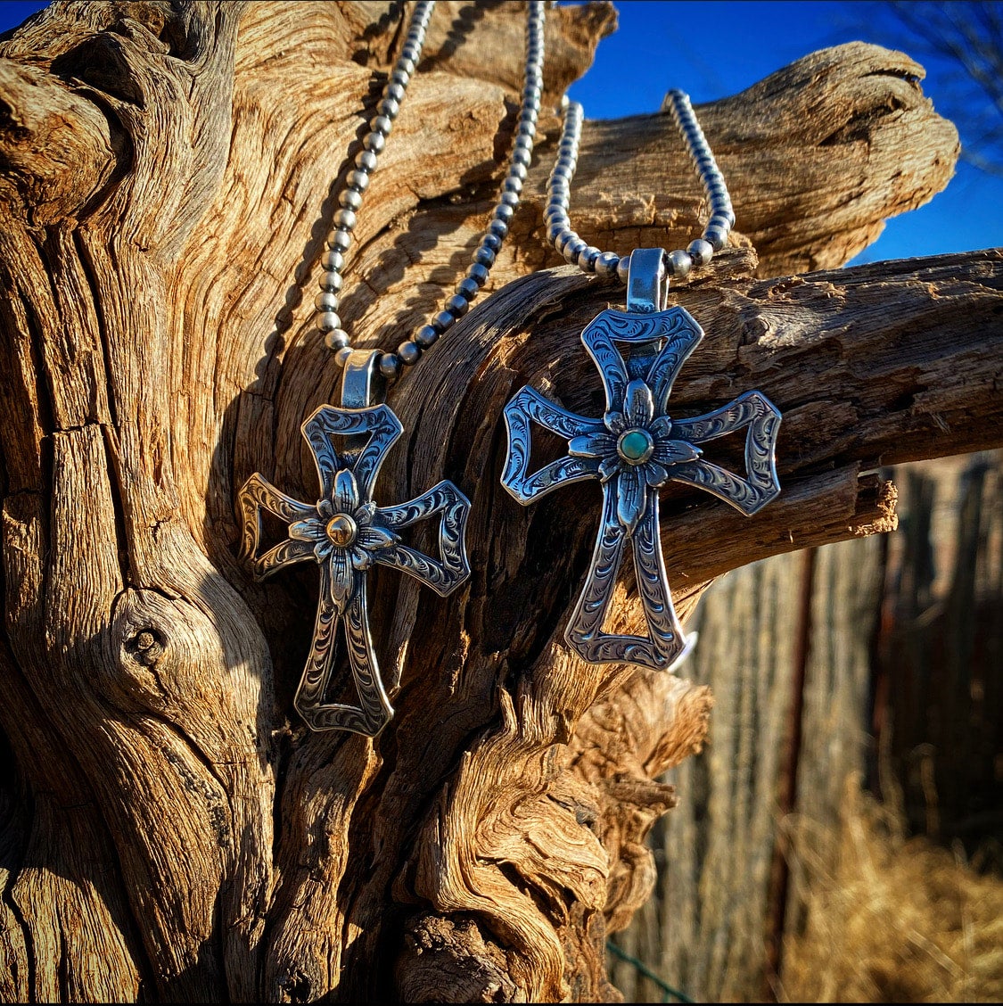 At The Cross Necklace | Ranch Road Silver By Beau Compton